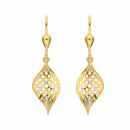 Adelia&acute;s ADELIA ́S Damen Paar Ohrh&auml;nger "Damen Goldschmuck 1 Paar 333 Gold Ohrringe / Ohrh&auml;nger", Damen, Gold, gold, Gold, Ohrringe, 333 Gold Goldschmuck f&uuml;r