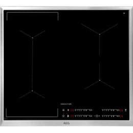 AEG Induktions-Kochfeld "IKE64441XB", B:57,6cm H:4,6cm T:51,6cm, grau, Kochfelder, mit Hob²Hood - Funktion