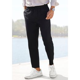 John Devin Herren Jogger Pants "Jogg Pants", schwarz, Gr. S, unifarben, Web, Obermaterial: 64% Polyester, 33% Viskose, 3% Elasthan, Hosen, Slim Fit,