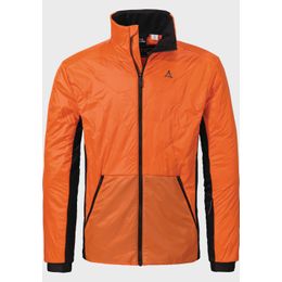 Sch&ouml;ffel SCH&Ouml;FFEL Herren Funktionsjacke "FN Ins Jacket Style Pontre MNS", orange, Gr. 50, Oberstoff : 100% Nylon Oberstoff Seitenteile: 96% Polyester 4%