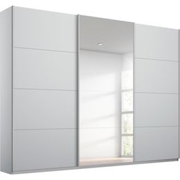 Schwebetürenschrank Rauch, B:271cm H:229cm T:62cm, grau, Holzwerkstoff, Schränke, "Kleiderschrank Schrank Garderobe Wäscheschrank TOMA", inkl.