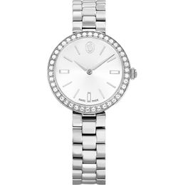 Swarovski Damen Quarzuhr "CERTA", silber, Armbanduhren, Armbanduhr, Damenuhr, analog, Swarovski-Kristalle