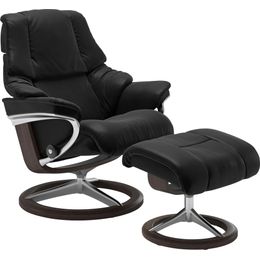 Relaxsessel stressless, B:92cm H:100cm T:80cm, schwarz, Leder BATICK: BATICK ist ein leicht korrigiertes, durchgef&auml;rbtes und genarbtes M&ouml;belleder,