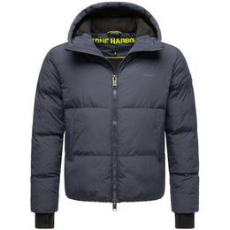 STONE HARBOUR Damen Steppjacke "Tayroos XX", blau, Gr. XXXL, Obermaterial: 100% Nylon; Futter: 100% Polyester; Wattierung: 100% Polyester;