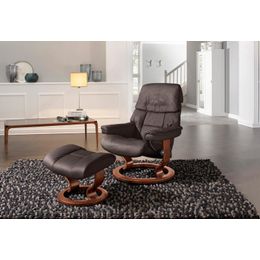 Relaxsessel stressless, B:79cm H:98cm T:76cm, braun, Leder PALOMA: Paloma ist ein durchgef&auml;rbtes Semianilin-M&ouml;belleder mit nat&uuml;rlicher Narbung. Es