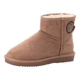 O`Neill O'NEILL Damen Schlupfboots "BESIANA WOMEN MID", Gr. 36, grau, Synthetik, Schuhe, Winterboots, Snowboots, Winterschuhe