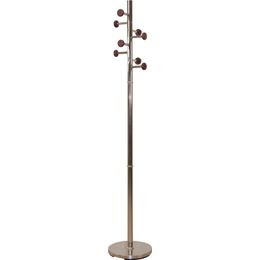 Garderobenständer Inosign, H:172cm T:30cm Ø:30cm, grau, Metall, Schlafzimmer, Garderobenständer, aus Metall, Höhe 172 cm, 8 Haken