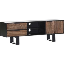 Lowboard GUTMANN FACTORY, B:170cm H:56cm T:42cm, braun, Wohnzimmer, Sideboards, "Magic", Kommode aus recyceltem Altholz, TV-Board