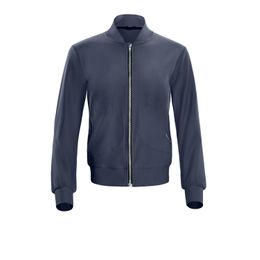 WINSHAPE Damen Bomberjacke "Functional Comfort Bomber Jacket J007C", grau, Gr. M, 85% Polyester, 15% Elasthan, Jacken, Ultra weicher Funktionsstoff