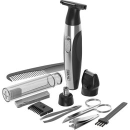 WAHL Multifunktionstrimmer "Travel Kit Deluxe", schwarz, B:3,2cm H:15cm T:3,2cm, Haarschneider
