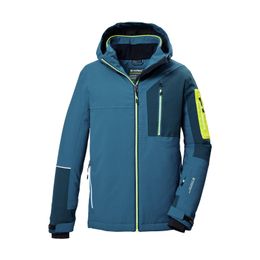 Killtec Jungen Skijacke "KSW 391 BYS SKI JCKT", blau, Gr. 140, Oberstoff: 100% Polyester, Futter: 100% Polyester, Wattierung: 100% Polyester, Jacken