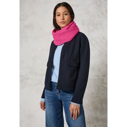 Cecil Damen Loop, pink, unifarben, Stoff, 55% Viskose, 27% Polyester, 18% Polyamid, Modetücher, aus softem Materialmix