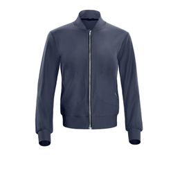 WINSHAPE Damen Bomberjacke "Functional Comfort Bomber Jacket J007C", grau, Gr. S, 85% Polyester, 15% Elasthan, Jacken, Ultra weicher Funktionsstoff