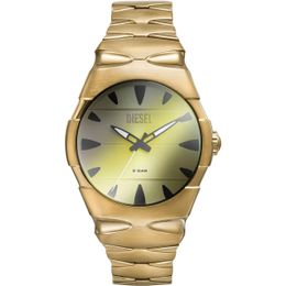 Diesel Herren Quarzuhr "D-SRUPTOR", gold, Armbanduhren, Armbanduhr, Herrenuhr, Damenuhr, Edelstahlarmband