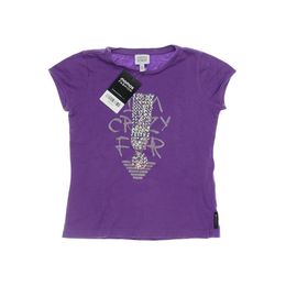 Armani Junior Damen T-Shirt, flieder, Gr. 116