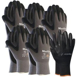 vasalat Maxiflex Handschuhe Gr. 10 Ultimate 5 Paar- Arbeitshandschuhe Herren und Damen mit hervorragendem Grip - Montagehandschuhe Nitril