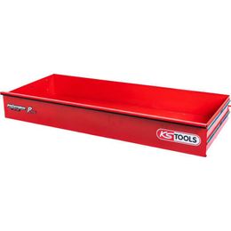 KSTools Schublade mit Logo und Kugelführung zu Werkstattwagen P40, 1429x568x180 mm