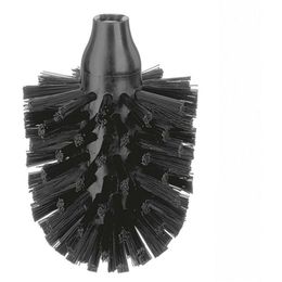 Kela - WC-Ersatz-Bürstenkopf La Brosse Kunststoff 12,6cm Ø8cm schwarz