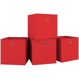 ebuy24 Boxas4 Aufbewahrungsbox rot.