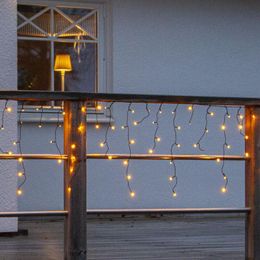 BEST SEASON Star Trading led Lichtervorhang ,Golden Warm White', 480 LEDs, 12m