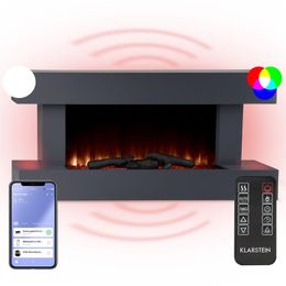 Klarstein - Studio Light & Fire 1 Smart Kamin 1000/2000W mdf WiFi-Steuerung