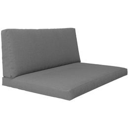 Palettensofa Kissen , Grau, 120 x 80 cm 2 Teile VICCO