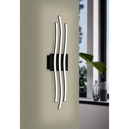 Eglo LED-Wand- und Deckenleuchte 'Roncade 1' schwarz 13 x 4,5 cm