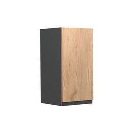 Hängeschrank R-Line, Goldkraft Eiche, 30 cm J-Shape VICCO