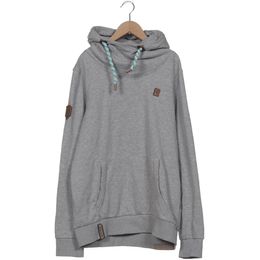 Naketano Herren Kapuzenpullover, grau, Gr. 52