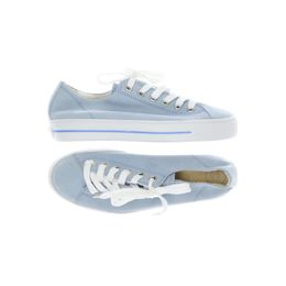 Paul Green Damen Sneakers, hellblau, Gr. 6