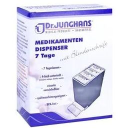 Dr. JUNGHANS Medikamentendispenser 7 Tage weiß trans. 1 St