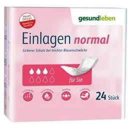 Gesund Leben Einlagen normal 24 St