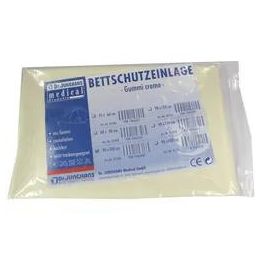 Dr. JUNGHANS Bettschutzeinlage Gummi 90x100 cm creme 1 St