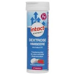 sanotact Intact Expert Dextrose Himbeere Kautabletten 8X5,7 g