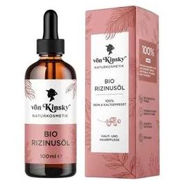 Von Kinsky Bio Rizinusöl Reines Gesichts + Haaröl 100 ml