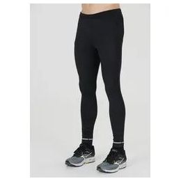 Lauftights ELITE LAB "Run Elite X2" Gr. L, US-Größen, schwarz, Herren, 90% Polyester, 10% Elasthan, unifarben, Hosen, mit reflektierenden Elementen