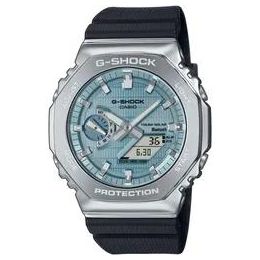 Smartwatch Casio G-SHOCK Smartwatches schwarz (blau) Armbanduhr, Herrenuhr, Bluetooth, Super Illuminator, Flight Log Memory