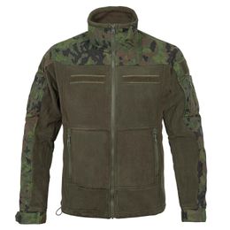 MFH Tactical Fleecejacke Combat Ripstop M05 tarn, Gr&ouml;&szlig;e L