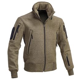 Tactical Sweatjacke mit Kapuze oliv, Größe L