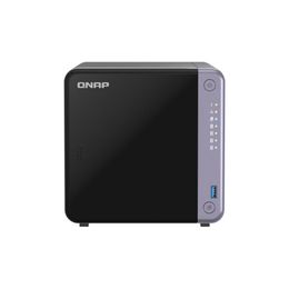 QNAP TS-432X-16G QNAP RAM 4-Bay 12TB Bundle mit 2x 6TB IronWolf ST6000VN006