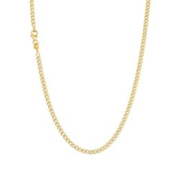 Goldkette Amor "2014602" Halsketten Gr. Gelbgold 375, L: 55cm, goldfarben (gelbgoldfarben) Damen