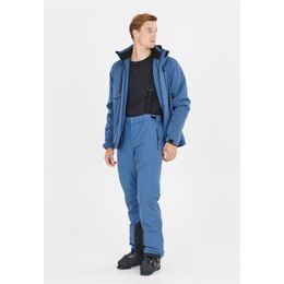 Skihose WHISTLER "Drizzle" Gr. 4XL, US-Größen, blau Herren Hosen mit wasserabweisenden Eigenschaften und funktionalen Features