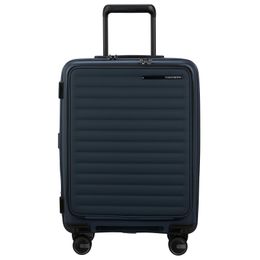 Hartschalen-Trolley Samsonite "RESTACKD 55 inkl. 2 Packtaschen" Gr. B/H/T: 40cm x 55cm x 23cm 42 l, blau (midnight) Koffer Handgepäckkoffer mit TSA Schloss Volumenerweiterung