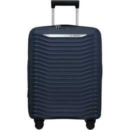 Hartschalen-Trolley Samsonite "UPSCAPE 55" Gr. B/H/T: 40 cm x 55 cm x 20 cm 39 l, blau (blue nights) Koffer Trolley, Reisegepäck Handgepäck-Koffer TSA-Zahlenschloss USB-Schleuse