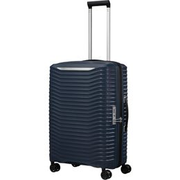 Hartschalen-Trolley Samsonite "UPSCAPE 68" Gr. B/H/T: 47cm x 68cm x 29cm 75 l, blau (blau nights) Koffer Trolley, Reisegepäck Reisekoffer Hartschalenkoffer TSA-Zahlenschloss