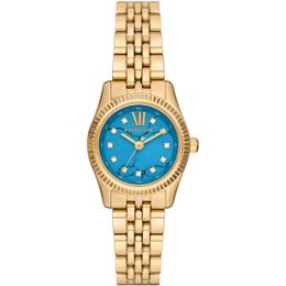 Quarzuhr Michael Kors "PETITE LEXINGTON" Armbanduhren goldfarben Damen Armbanduhr, Damenuhr, Edelstahlarmband, analog, Glassteine