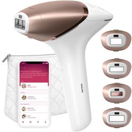 IPL-Haarentferner Philips "Lumea S9900 BRI951/01" rosa (.) Damen kabellos, 2 SkinAI Funktionen