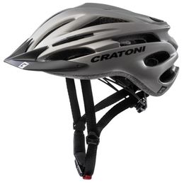 Mountainbikehelm Cratoni "MTB-Fahrradhelm Pacer" Gr. 54, schwarz (anthrazit matt), Helme, 54/58 Kopfumfang: 54cm - 58cm