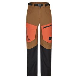 Skihose Ziener "AKANDO" Gr. 116, EURO-Größen, braun Kinder Hosen