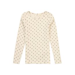 Lil'atelier Shirt 'LAGO KIM' M&auml;dchen Gr&ouml;&szlig;e 104 chamois / dunkelorange / schwarz